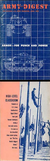 1965 Army Digest Magazine-April, Vintage Gun Catalogs