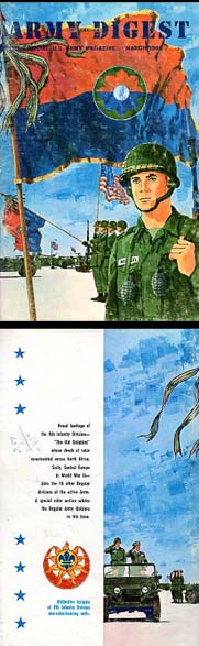 1966 Army Digest Magazine-March, Vintage Gun Catalogs