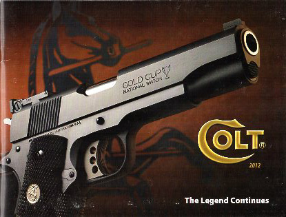 2012 Colt Catalog #2, Vintage Gun Catalogs