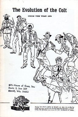 1960-70's Booklet-The Evolution of The Colt, Vintage Gun Catalogs