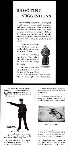 1951 Shooting Suggestions Brochure, Vintage Gun Catalogs