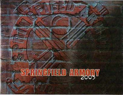 2005 Springfield Armory Catalog, Vintage Gun Catalogs